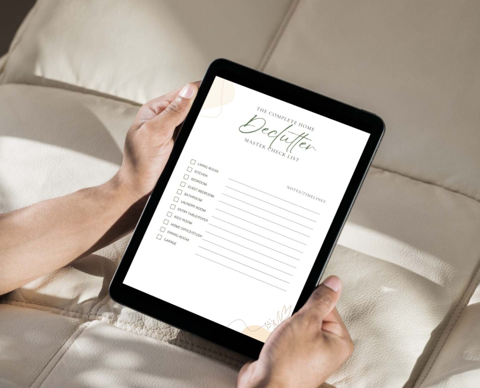 The Complete Home Declutter Checklist - Download & Print